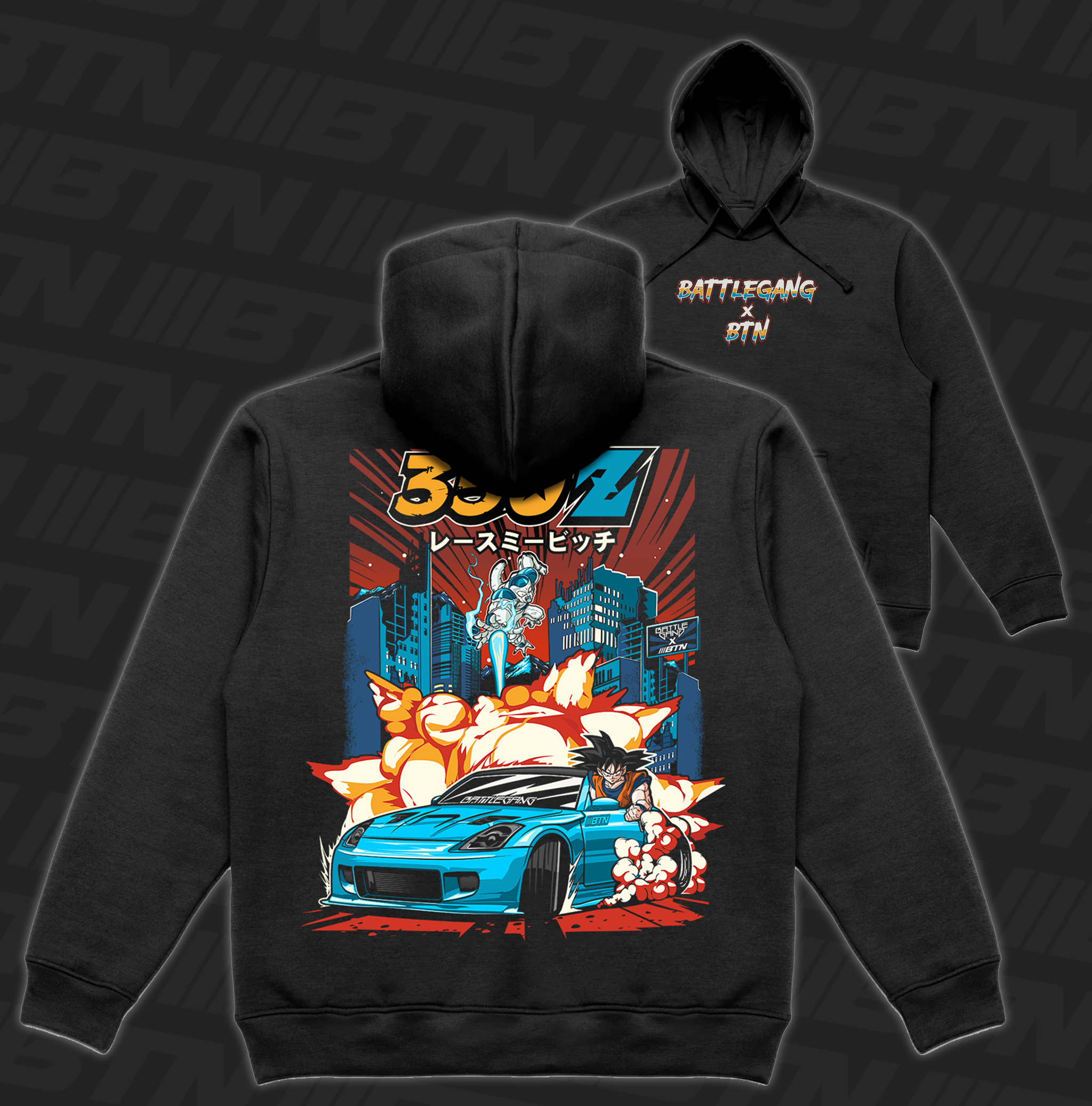 BattleGang x BTN Dragon Ball Z Hoodies – BTN - Boost The North